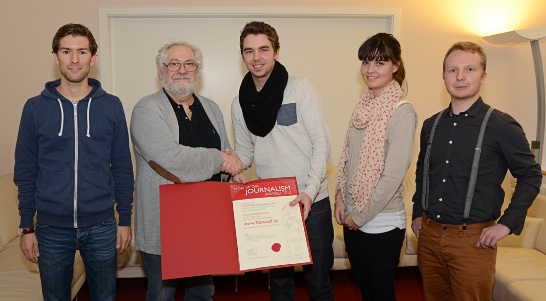 In eigener Sache: Auszeichnungen für 20zwoelf, "Who to Follow Liste 2013" - Andreas Rickmann